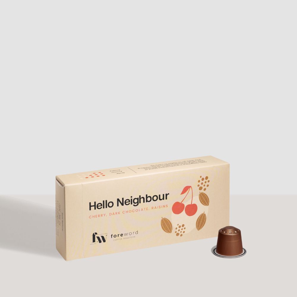 Hello Neighbour! Blend Coffee Capsules – Foreword Coffee Roasters ...