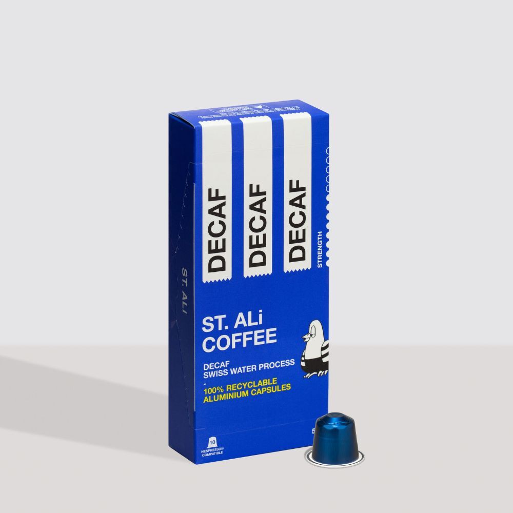 Swiss Water Decaf Coffee Capsules - ST. ALi | MORNING – Morning Europe